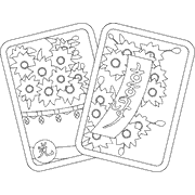 Cards Coloring Pages | Coloring Book Pro Collection
