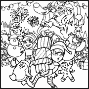 Christmas Coloring Pages | Coloring Book Pro Collection