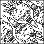 Food Coloring Pages | Coloring Book Pro Collection