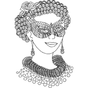 Masks Coloring Pages | Coloring Book Pro Collection