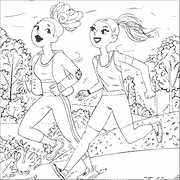 People Coloring Pages | Coloring Book Pro Collection