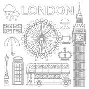 Places Coloring Pages | Coloring Book Pro Collection