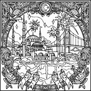 Places Coloring Pages | Coloring Book Pro Collection
