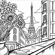 Places Coloring Pages | Coloring Book Pro Collection