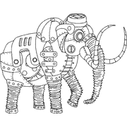 Robot Animals Coloring Pages | Coloring Book Pro Collection