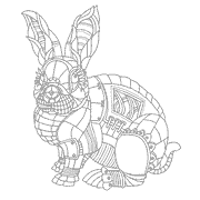 Robot Animals Coloring Pages | Coloring Book Pro Collection