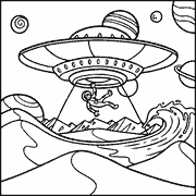 Space Coloring Pages | Coloring Book Pro Collection