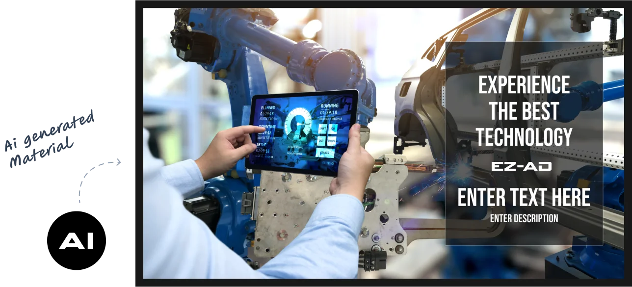 Smart Digital Signage for Automation Display System | Ezad TV