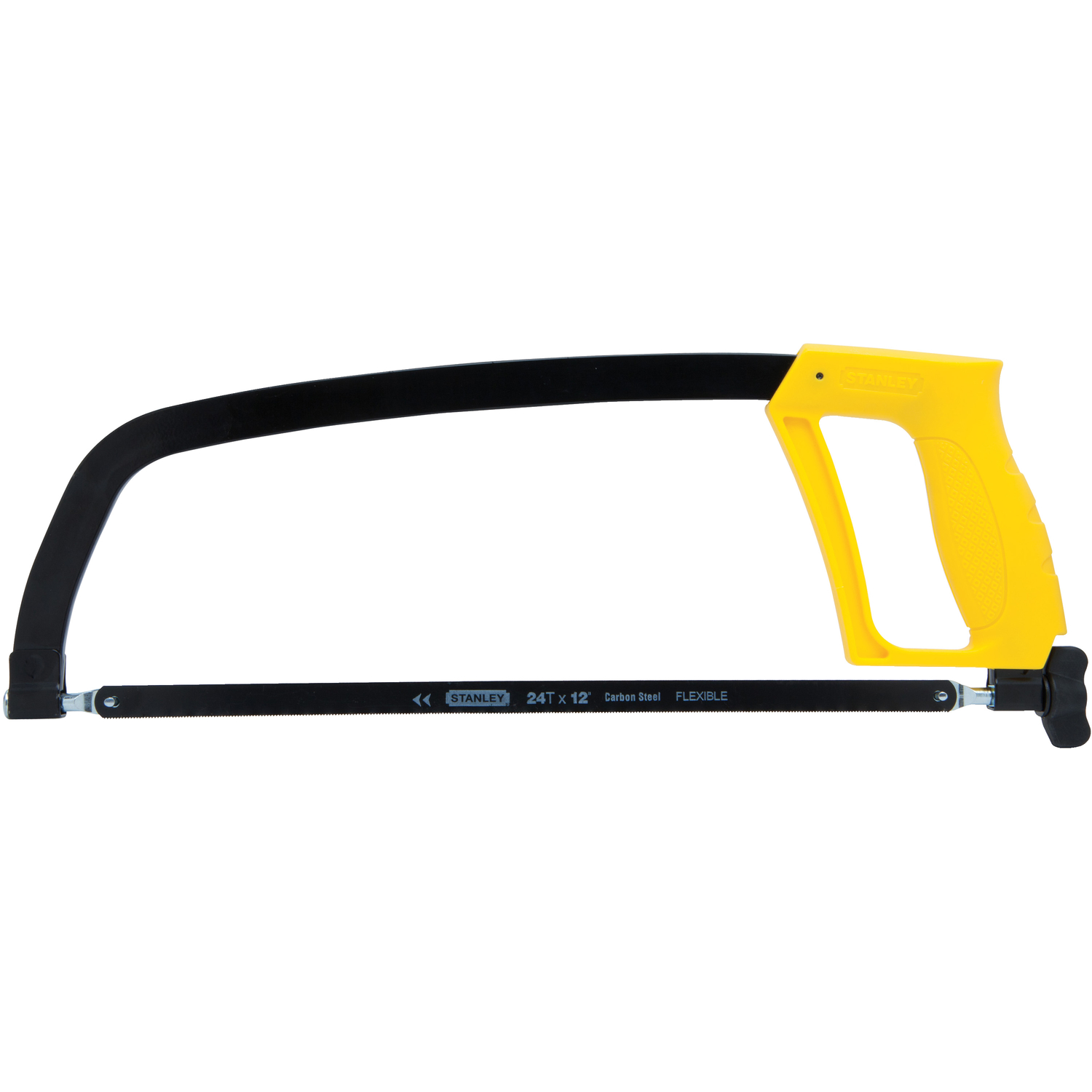 Stanley 12 In. Solid Frame Hacksaw With Adjustable Blade Angles And ...