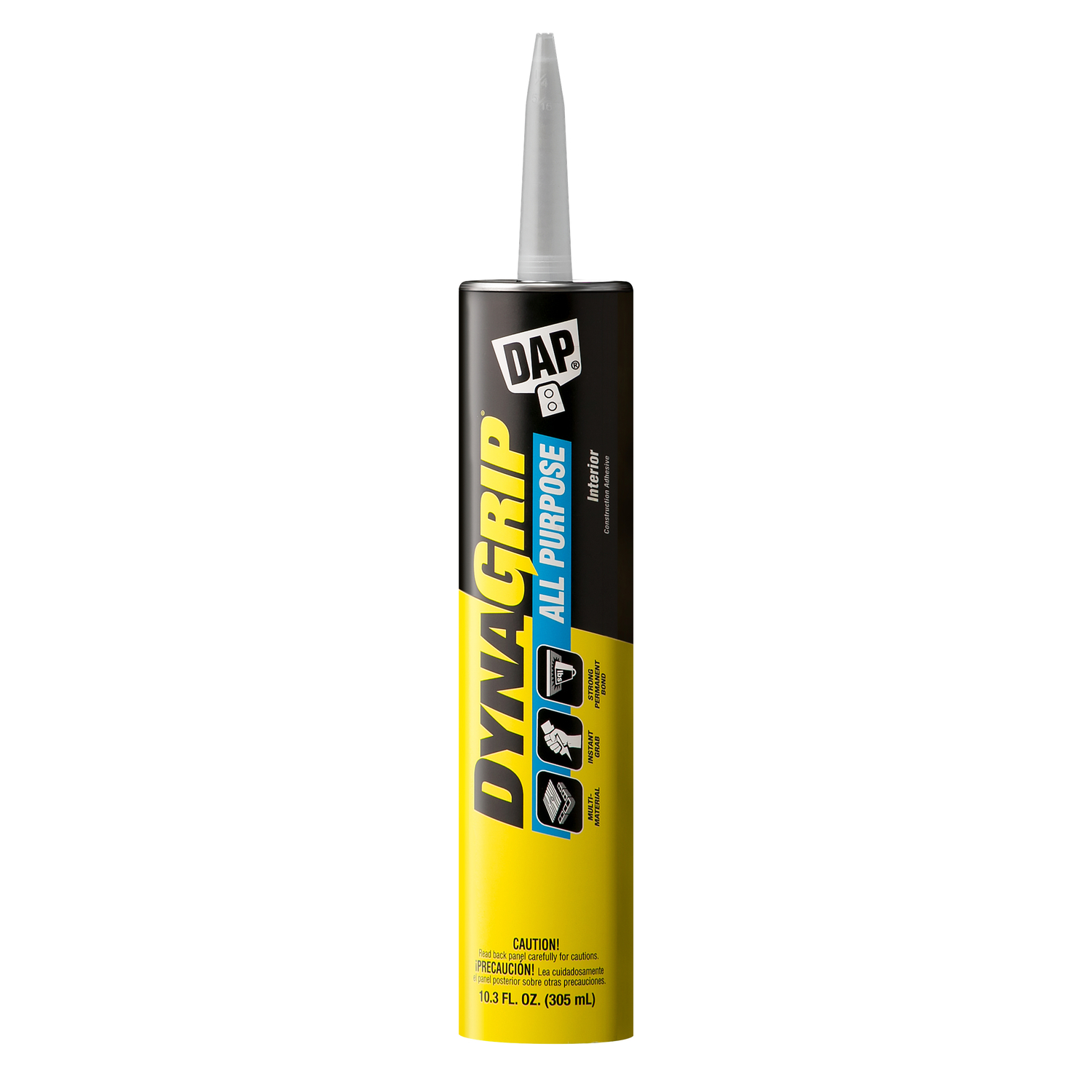 DynaGrip White Construction Adhesive, 10.3 Ounce Tube | Do it Best Barbados