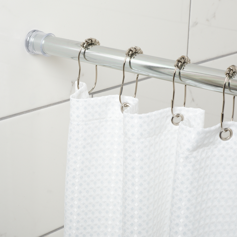 Adjustable Shower Stall Rod, Chrome Finish, Extends from 24 Inches to ...