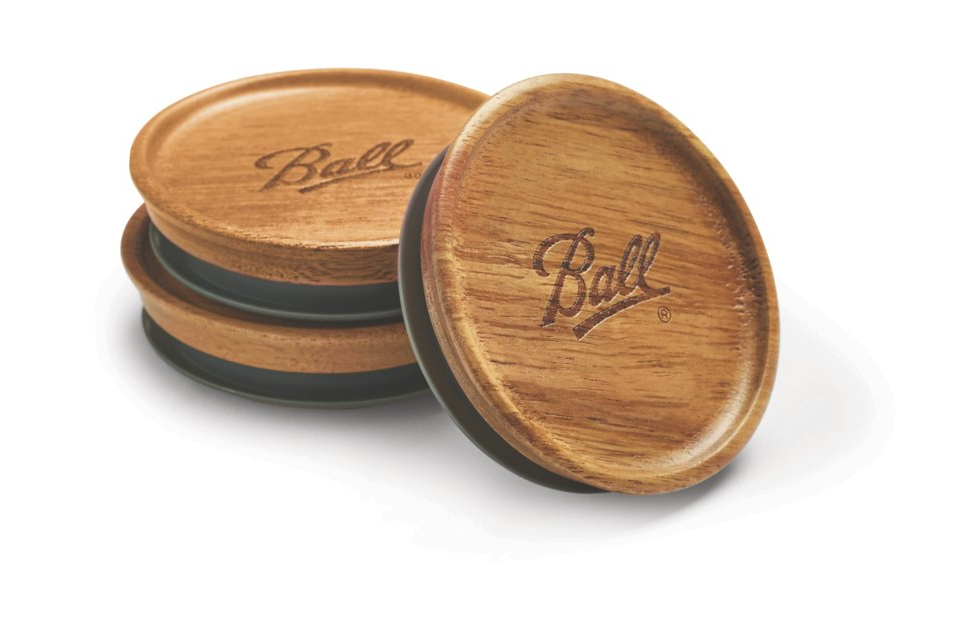 Ball Regular Mouth Wooden Lids (3-Pack) | Sheraton Mall