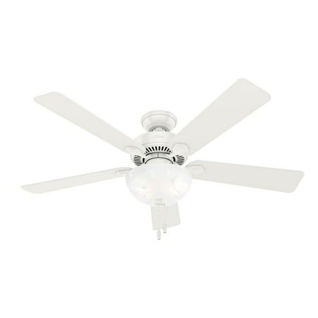 Hunter Fan Swanson With LED Bowl 52 in - 5 Blades - 52" Diameter - 3 ...