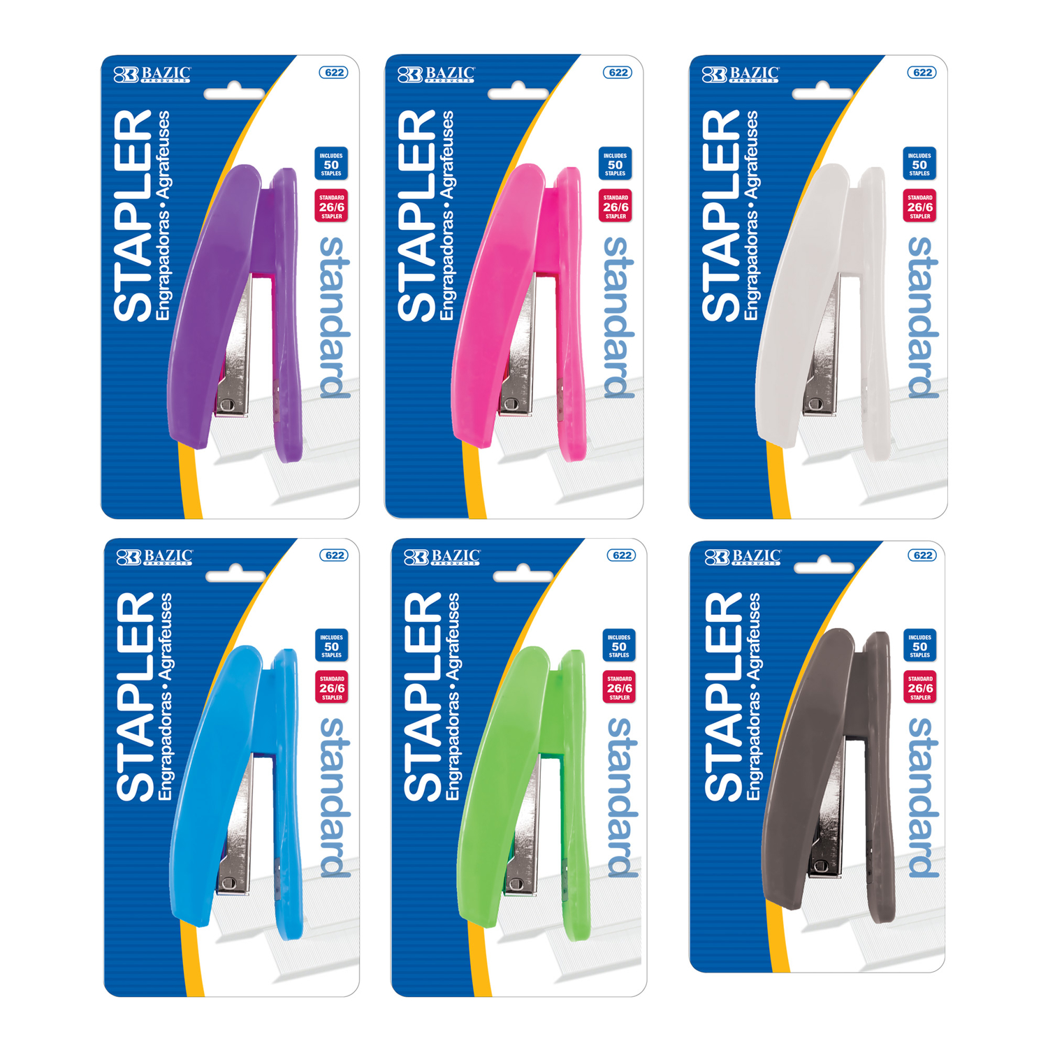 Bright Color Standard - 26/6 Stapler With 500 Ct. Staples | Do it Best ...