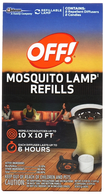 OFF! 6 Hr. Lamp Mosquito Repellent Refill (2-Pack) | Do it Best Barbados