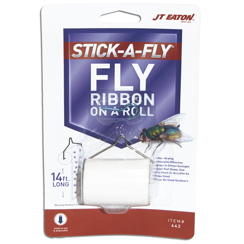 JT Eaton Stick-A-Fly 14 Ft. Fly Ribbon On A Roll | Do it Best Barbados