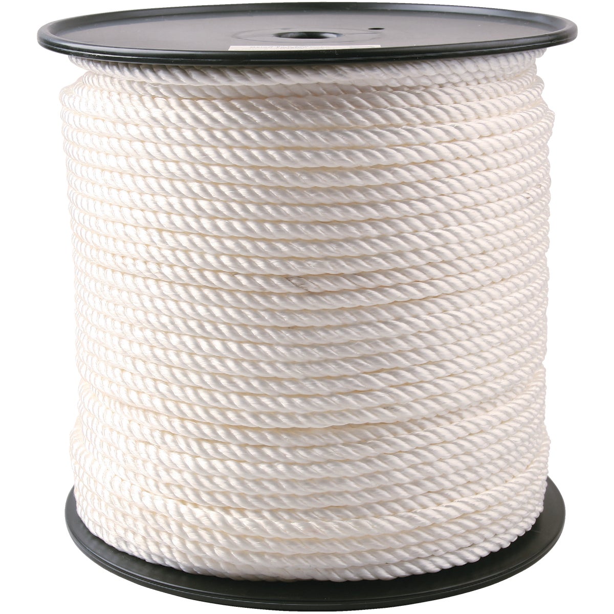 3/8 In. X 450 Ft. White Twisted Nylon Rope - Heavy Duty & Versatile ...