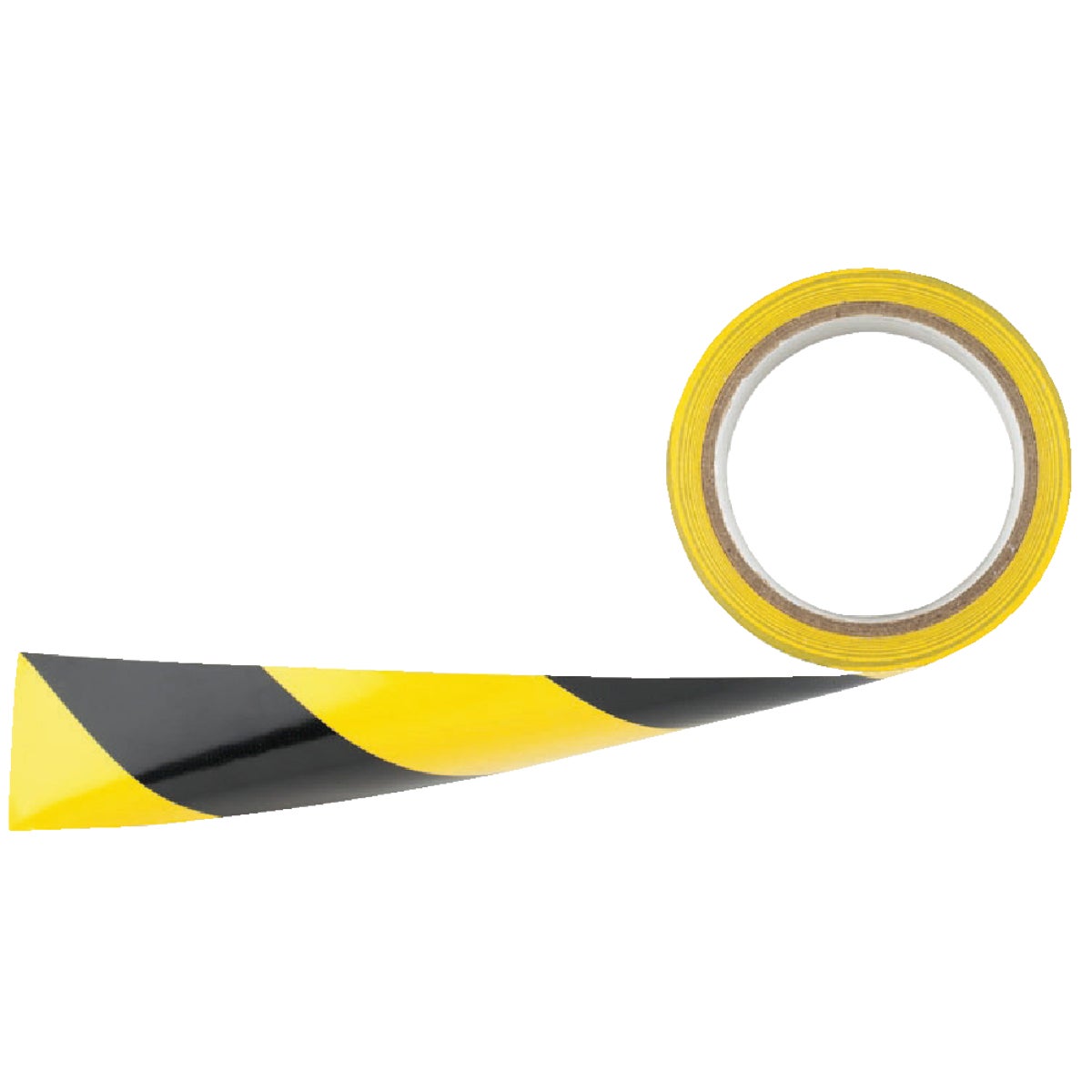 Irwin 2 Inch Wide X 54 Feet Long Striped Floor Caution Tape - Yellow ...