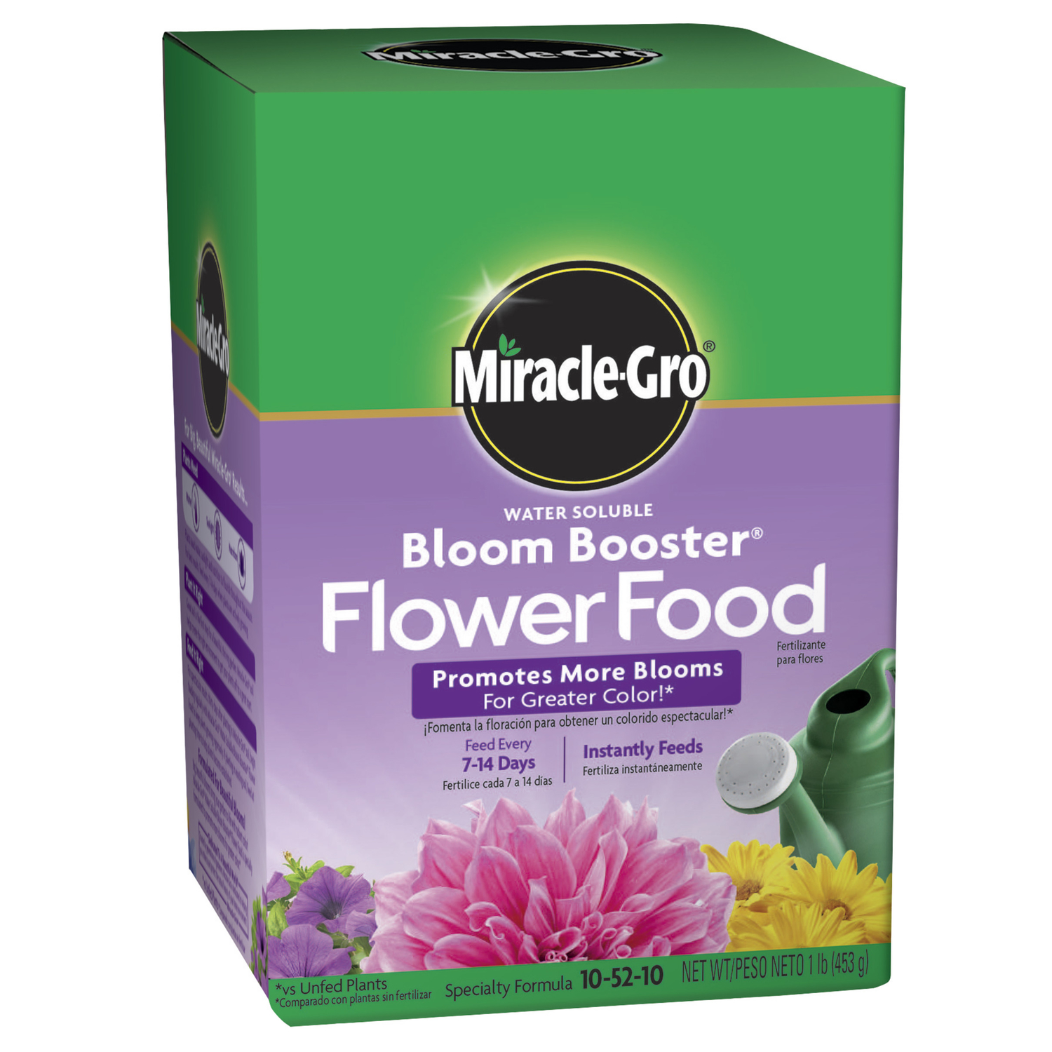 Water Soluble Bloom Booster Flower Food Fertilizer, 1 Pound Package ...