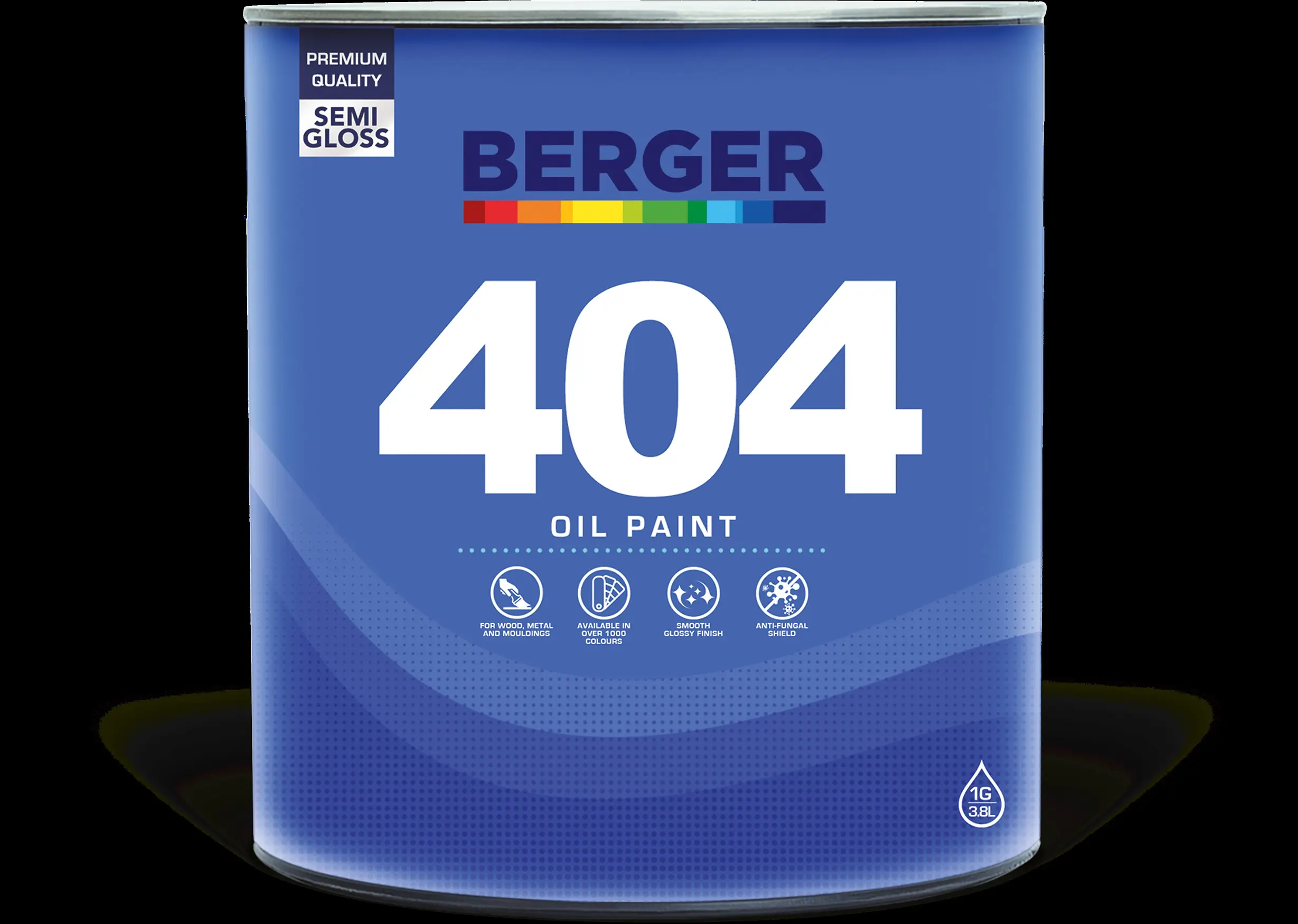 404 - BERGER - SUPER WHITE - QT. | Do it Best Barbados