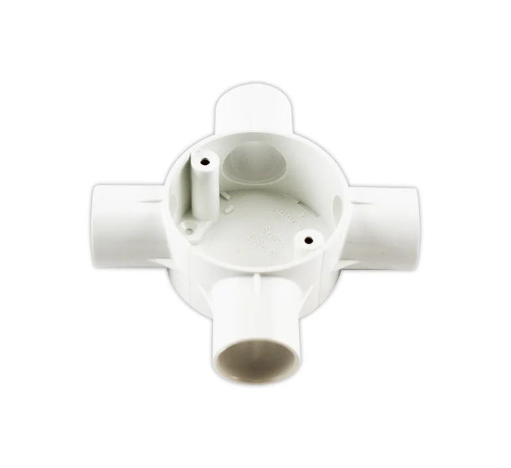CIRULAR JUNCTION BOX 25MM 4WAY | Do it Best Barbados