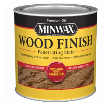 HARDWARE INTER Wood Finish Special Walnut Oil-based Penetrating Stain, 1/2 Pint | Sheraton Mall