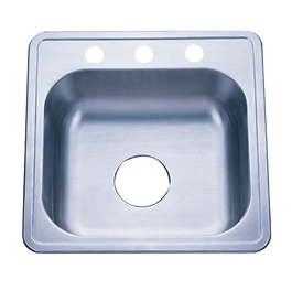 STAINLESS STEEL SINK - 19X19 | Do it Best Barbados