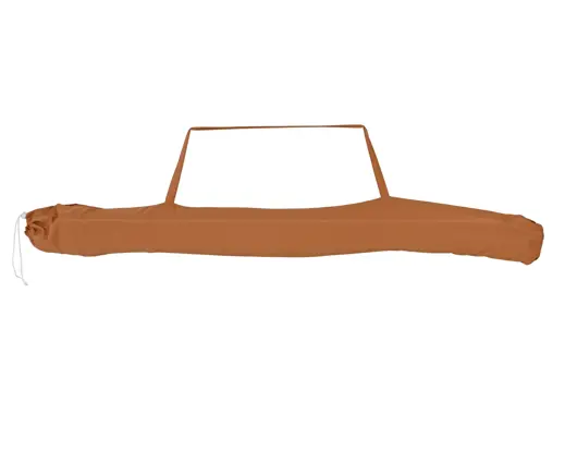 Outdoor Parasol Orange With Steel Frame | Do it Best Barbados