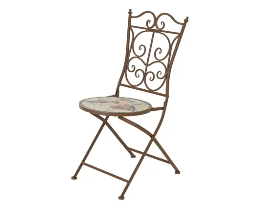 Bistro Chair Aberdeen Steel – Outdoor – Brown | Do it Best Barbados