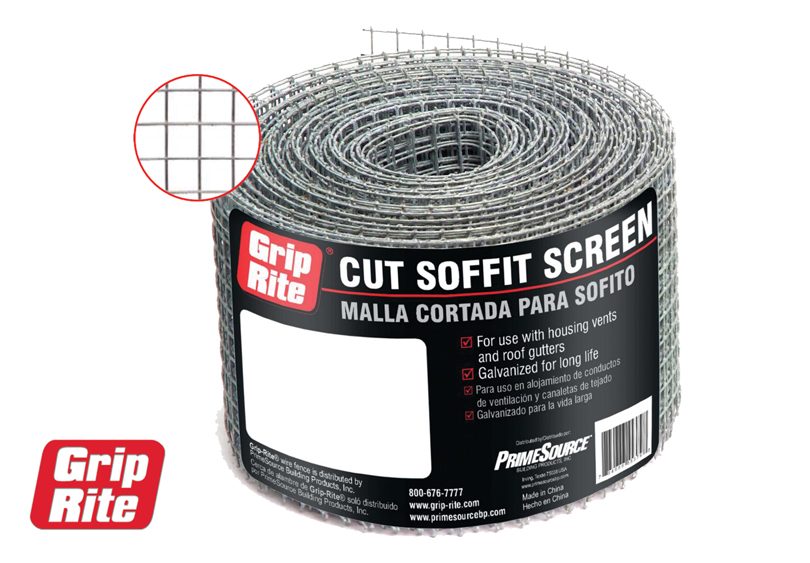 Galvanized Cut Soffit Screen | Hills Flat Lumber