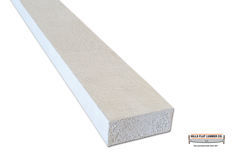 2X4-16 VINTAGE TRIM KNOTTY PRIMED FJ S1S2E HFLVT204 | Hills Flat Lumber