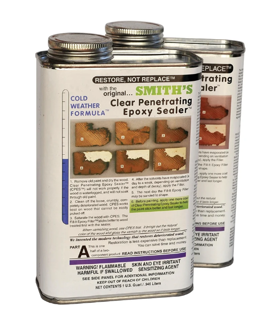 SMITH'S EPOXY COLD WEATHER CLEAR PENETRATING EPOXY 28-60*F 2/PINT KIT ...