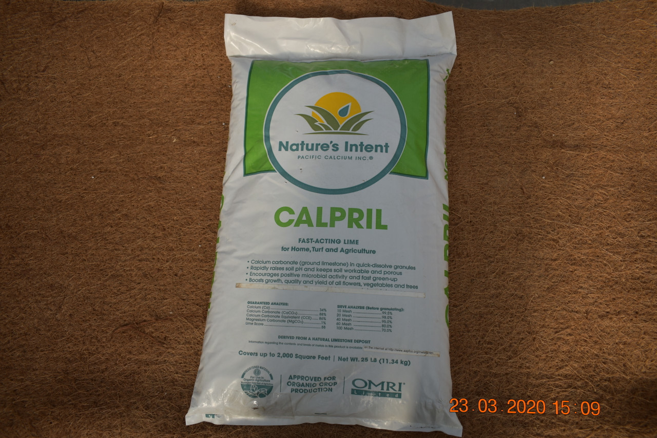 Nature's Intent Calpril Calcium Carbonate 25 lb | Country Store