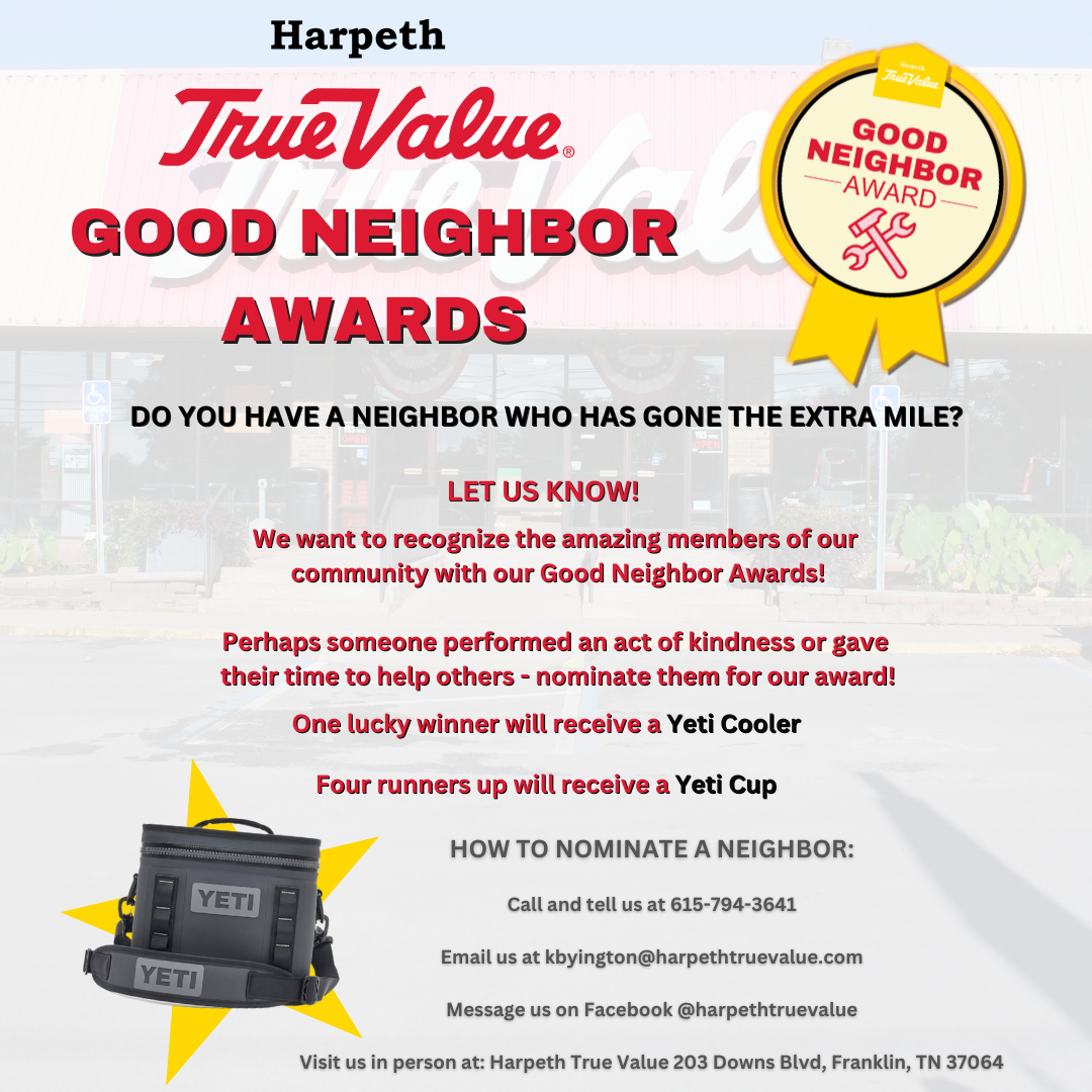 Hardware Store in Franklin 37064 | Harpeth True Value Hardware