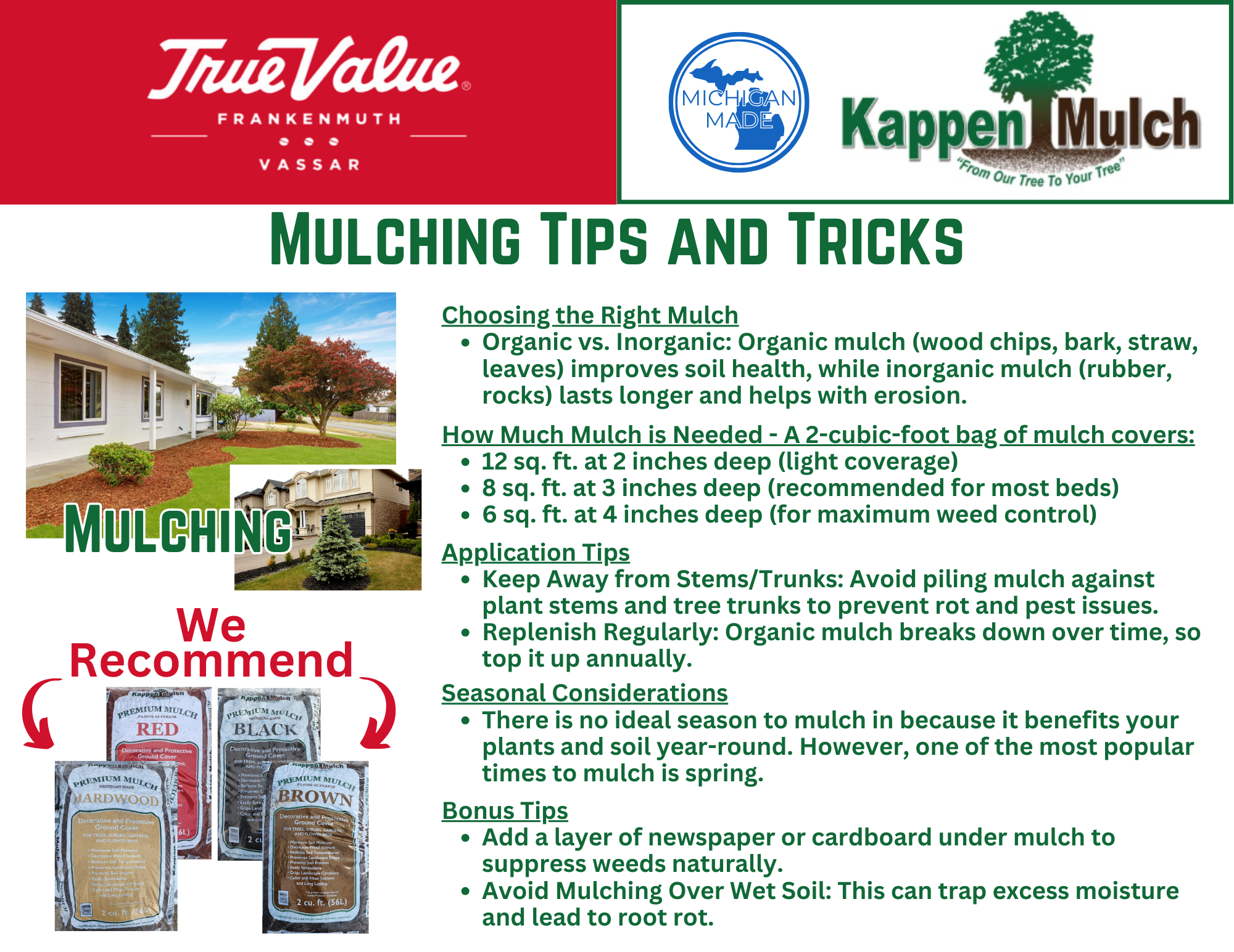 Lawn and Garden DIY - Mulching