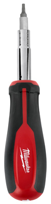 Milwaukee Multi-Bit Screwdriver, Tri-Lobe Handle, 11-In 1 | Brinkmann ...
