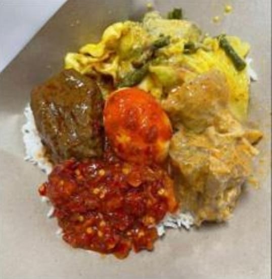 FROZEN Nasi Kapau Bungkus - Food by Medan Kitchen