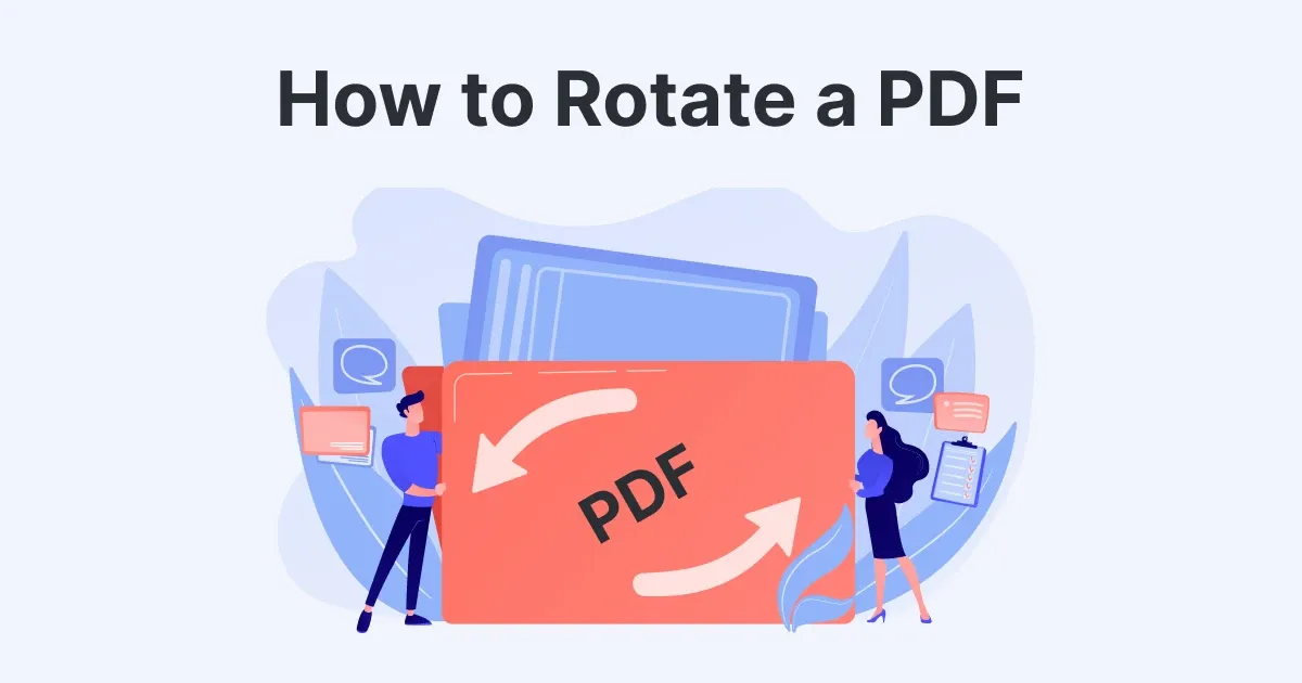 How to Rotate a PDF Using Copychecker PDF Editor