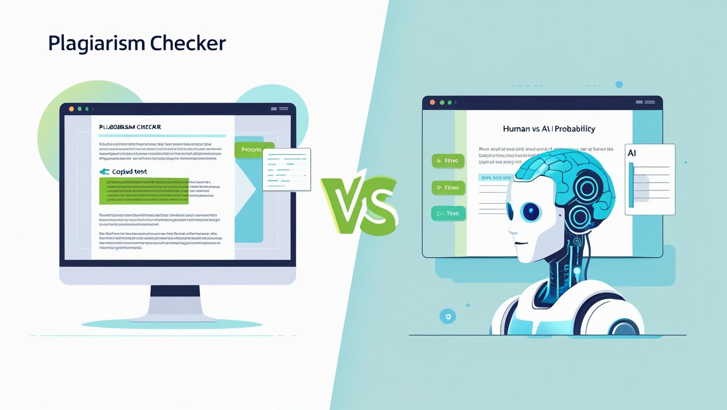 Plagiarism Checker vs AI Detector: What Is the Difference?