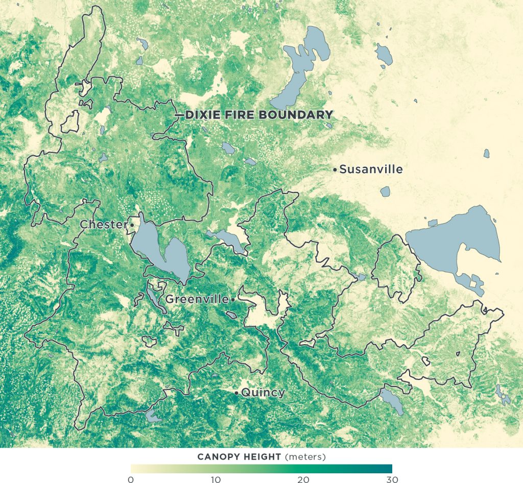 How Planet Satellites Help Manage Fire Risk in a Parched Landscape