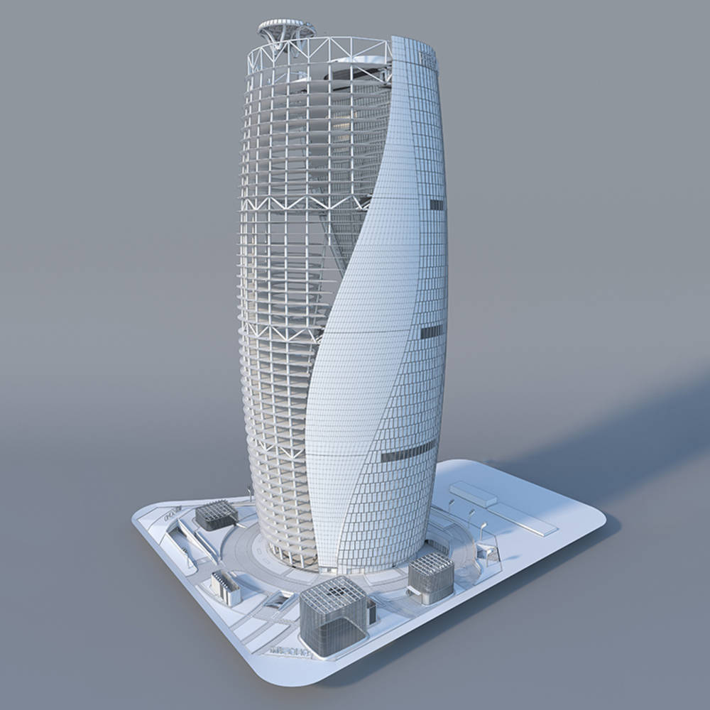 Leeza SOHO | Cosmoscube - Architectural Visualization Studio