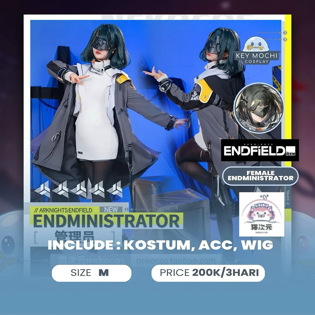Rental Female Endministrator Arknights: Endfield - Kostum di Kota ...