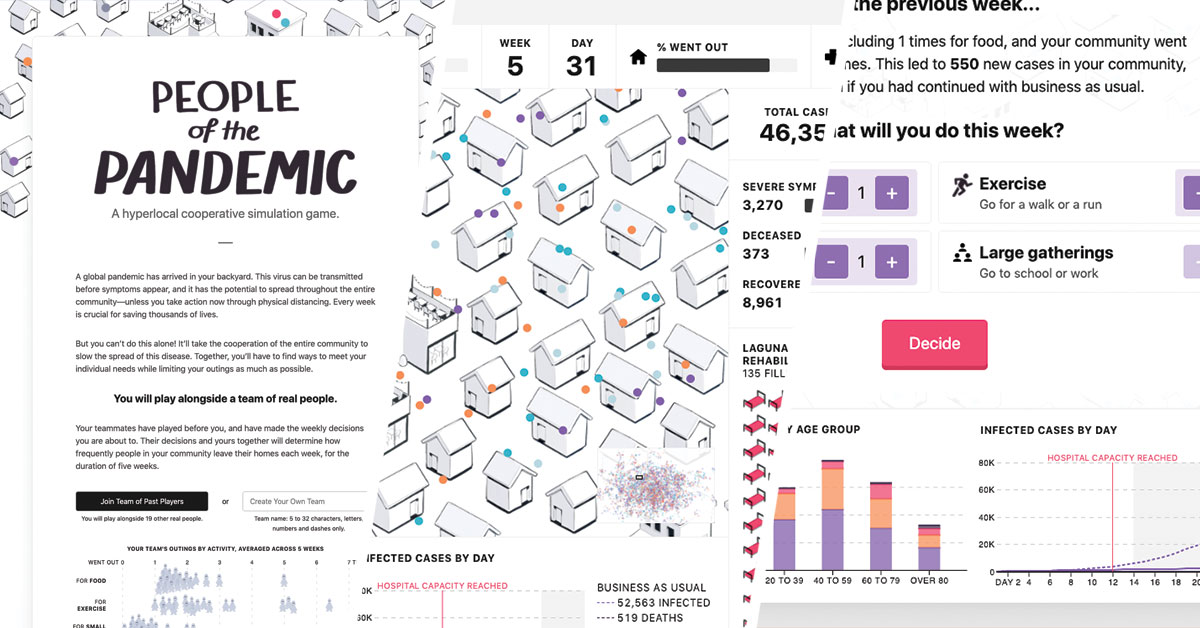 People of the Pandemic | a hyperlocal cooperative simulation game