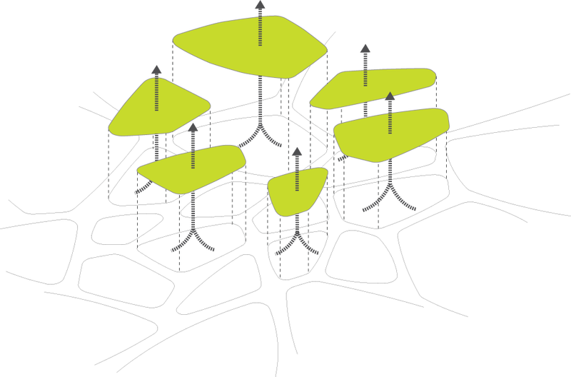 FLOATING CELLS ON THE GREEN