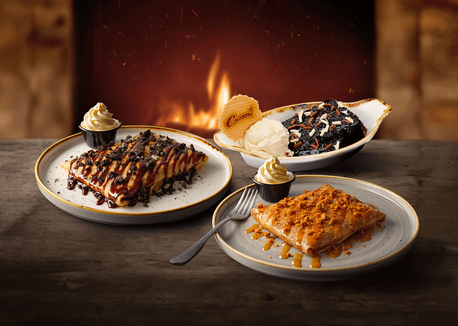 Introducing Creams Cafe’s New Hot Winter Warmers Desserts – Creams Cafe | The UKs Favourite ...
