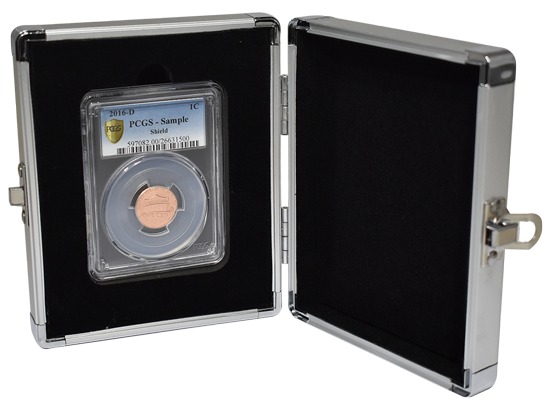 Guardhouse Aluminum Display Case for 1 Coin Slab - C.S.E.