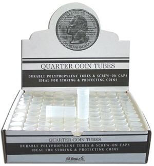 Quarter Coin Tubes