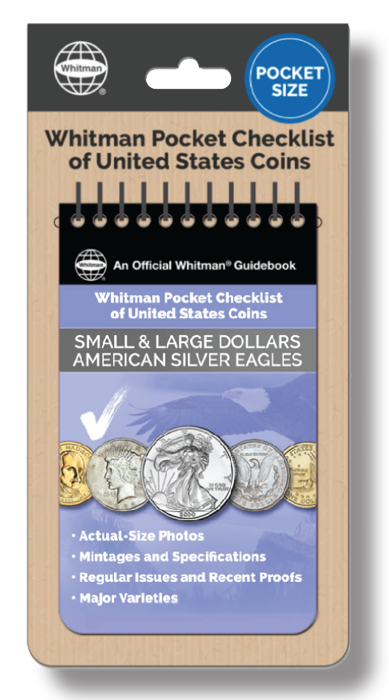 Whitman's Pocket Checklist of U.S. Coins | Dollar & ASE