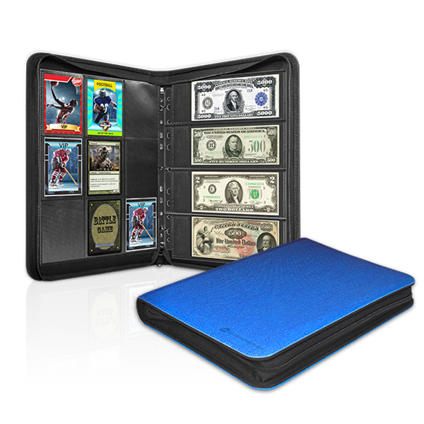 Guardhouse 3 Ring Zipper Binder - Blue - C.S.E.