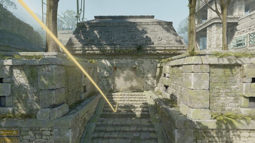 Ancient Top Mid Smoke from T Spawn